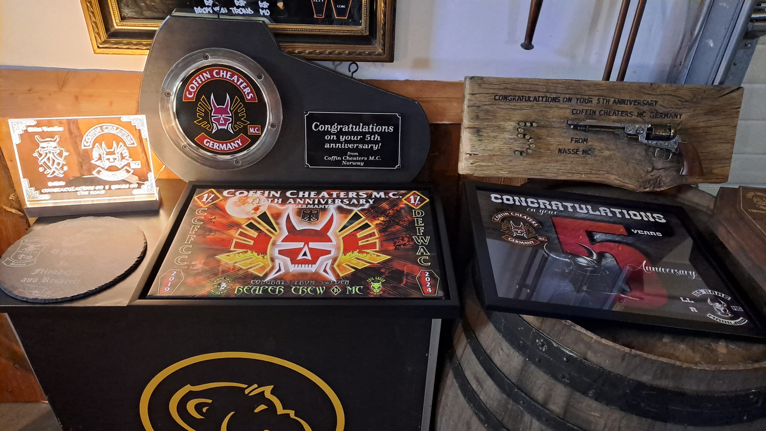 Coffin Cheaters MC 1% Germany: Das 5th Anniversary! - Bikes, Music & More